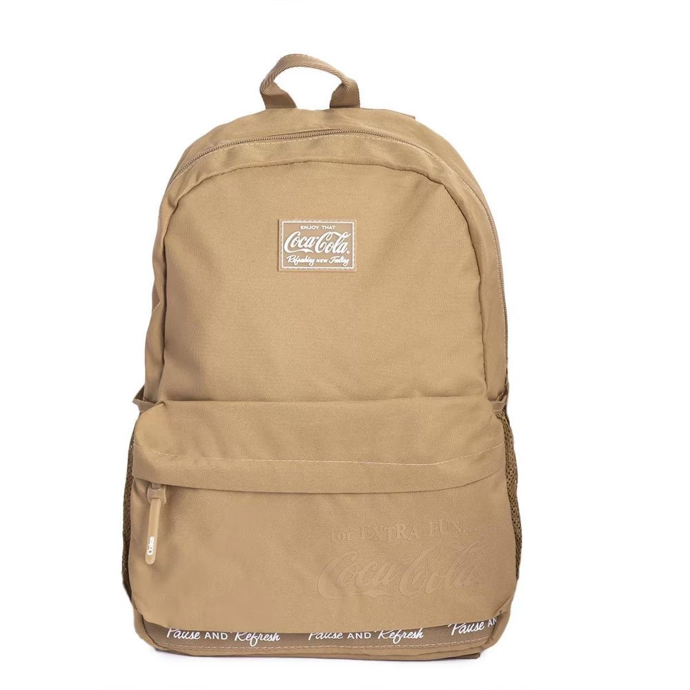 Mochila Coca Cola Flat Renew Marrom